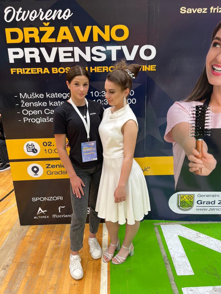 Aida Hodžić i Petra Valjan zauzele su 6. i 10. mjesto na Državnom ...